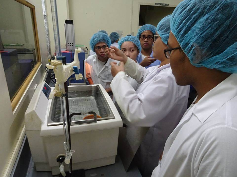 Philippine Science Iloilo Campus students visit Herbanext